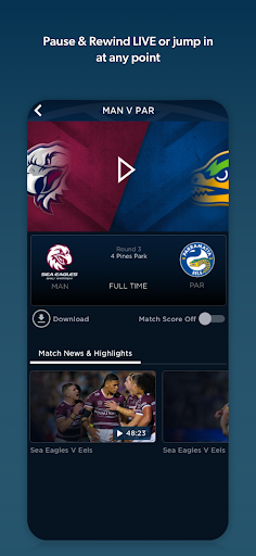 ดาวโหลด Watch NRL บน PC ด้วย Memu