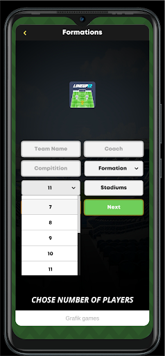 ดาวโหลด LINEUP12 Football Lineup Maker บน PC ด้วย Memu