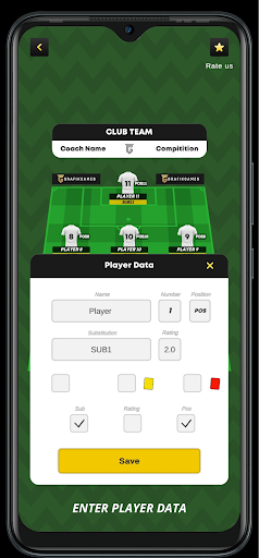 ดาวโหลด LINEUP12 Football Lineup Maker บน PC ด้วย Memu