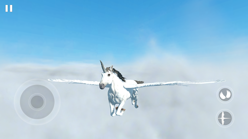 Download Flying Unicorn Simulator 2024 op PC met MEmu