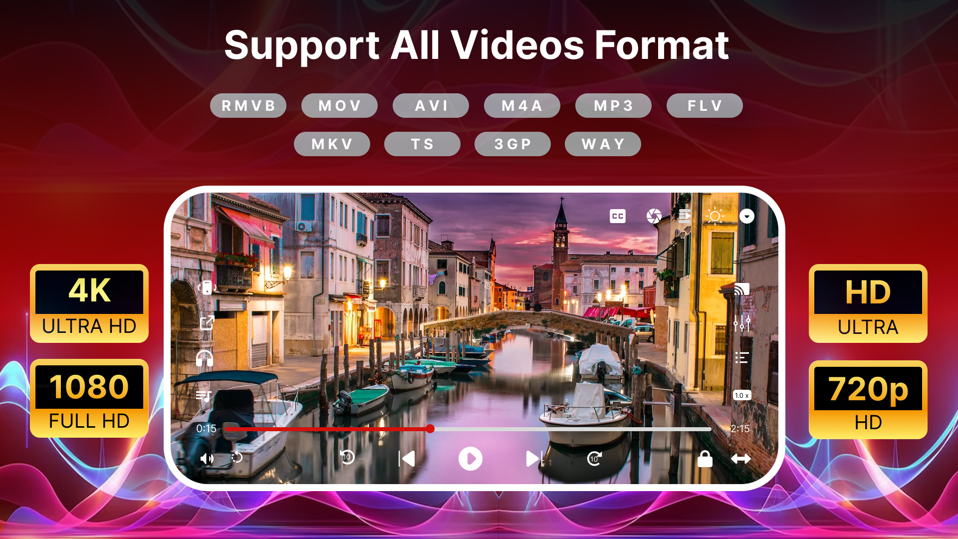 Download Video Player 4k: all format on PC with MEmu
