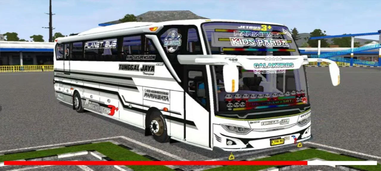 Unduh Bus Telolet Basuri Kids Panda di PC dengan MEmu