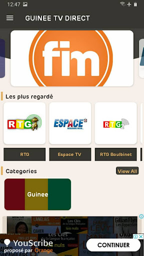 Téléchargez Guinee TV Direct +Radio AM FM sur PC avec MEmu