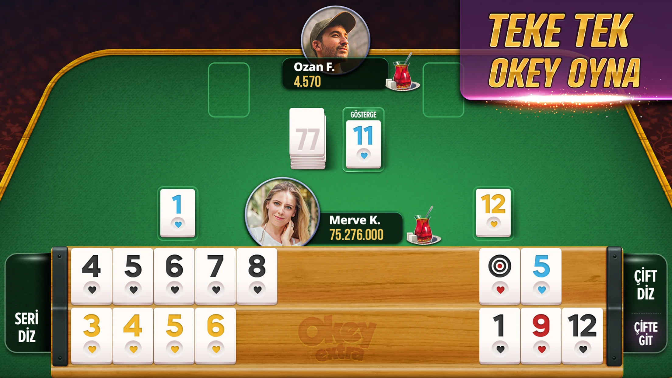 MEmu ile PC'de Okey Extra indirin