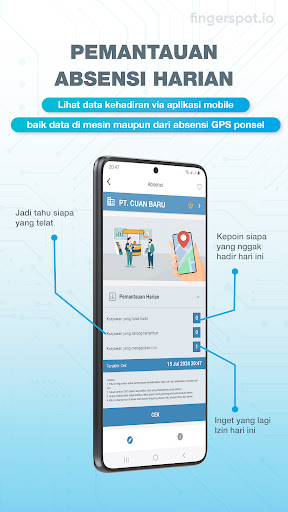 Unduh Fingerspot.io:Kehadiran & Gaji di PC dengan MEmu