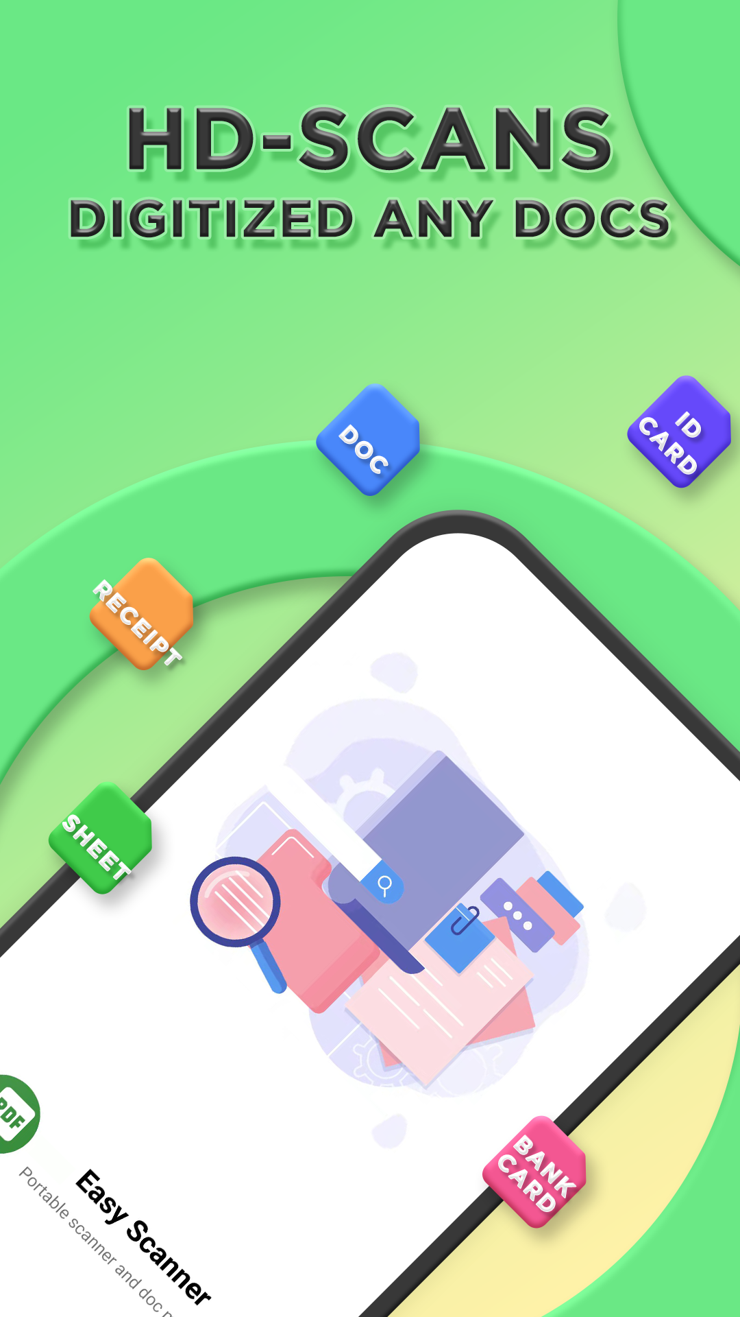 تحميل Easy Scanner علي جهاز الحاسوب ب MEmu