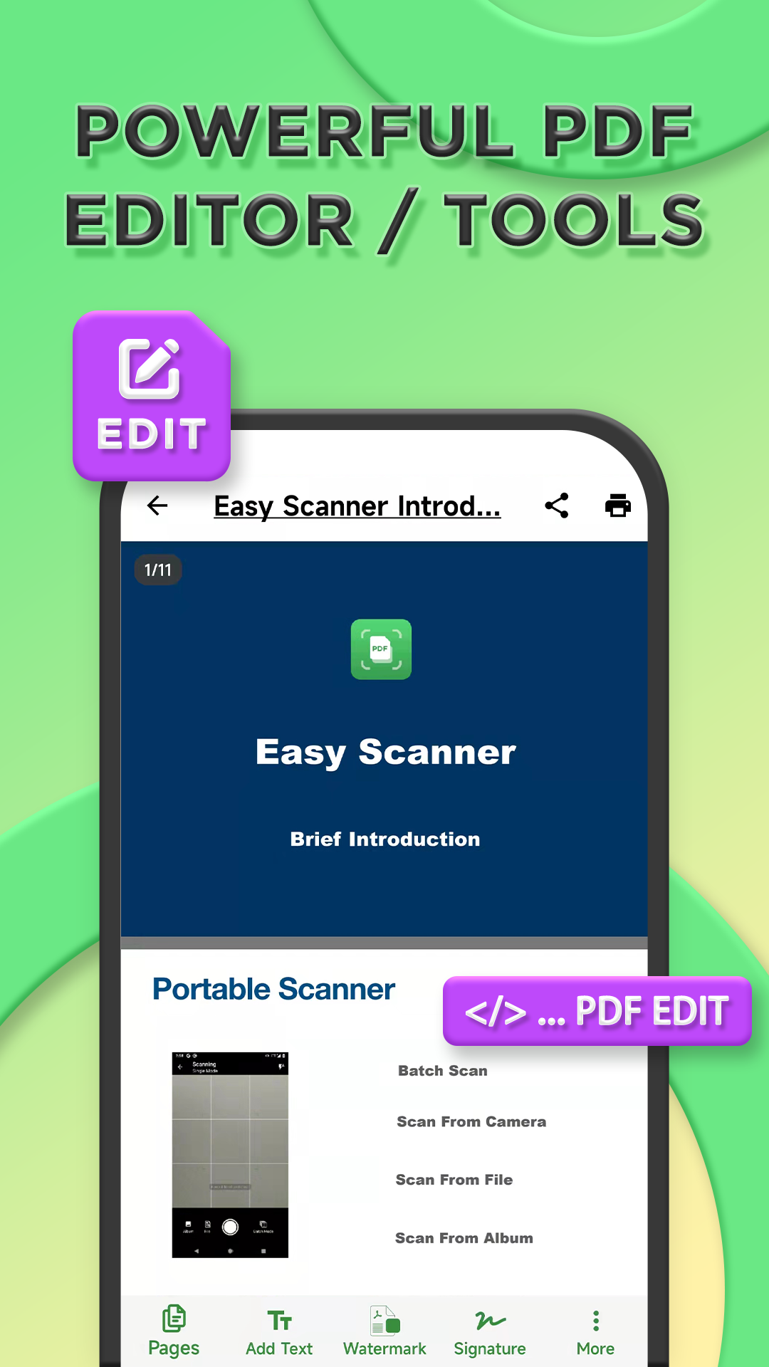 تحميل Easy Scanner علي جهاز الحاسوب ب MEmu