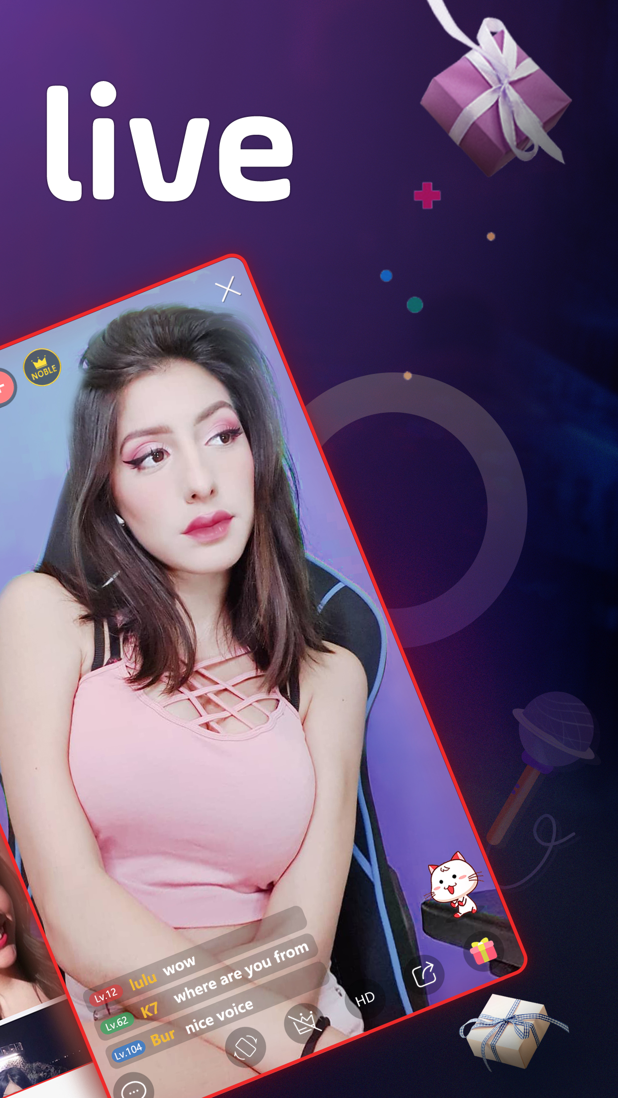 Download Nonolive - Live Streaming & Video Chat on PC with MEmu