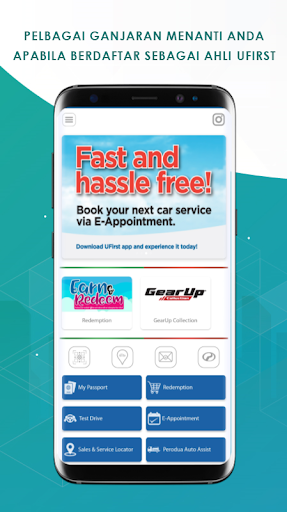 Muat turun UFirst Perodua Passport di komputer dengan MEmu