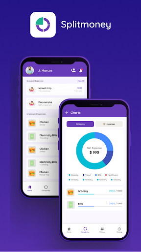 ดาวโหลด Split Money - Expense Manager บน PC ด้วย Memu