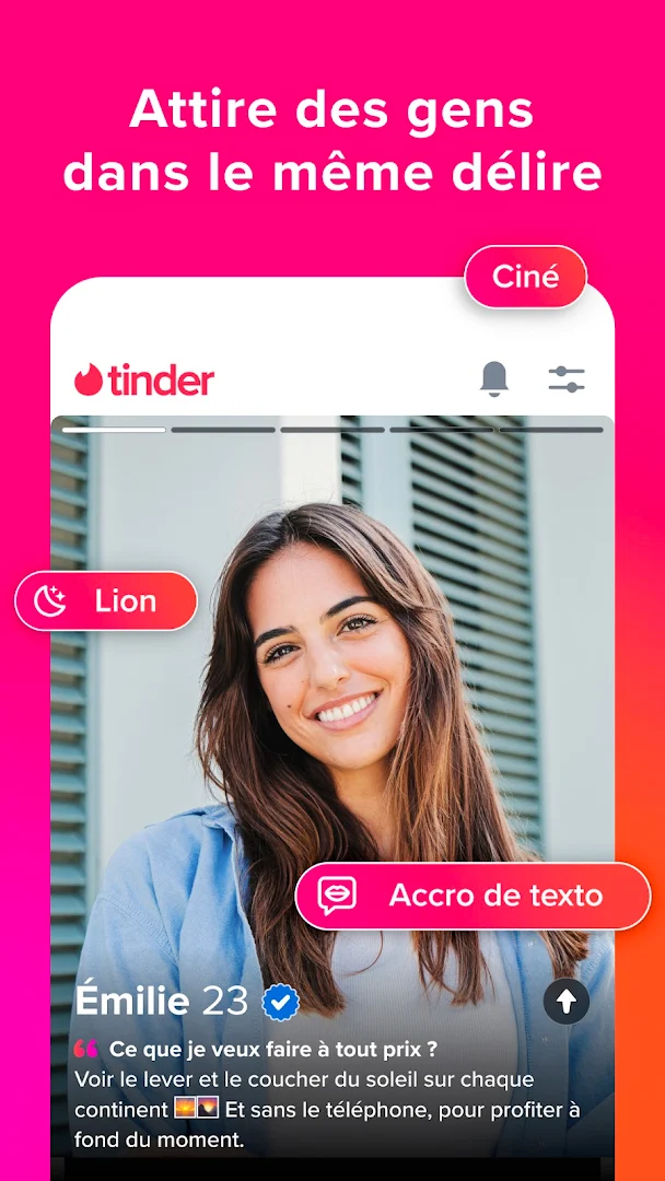 Téléchargez Tinder sur PC avec MEmu