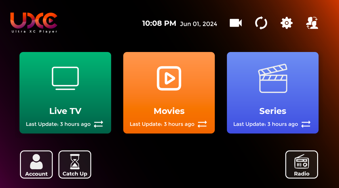 Download Ultra Xciptv Player on PC with MEmu