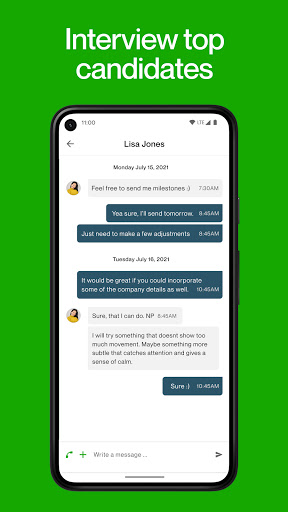 「Upwork for Clients」をPCでダウンロード