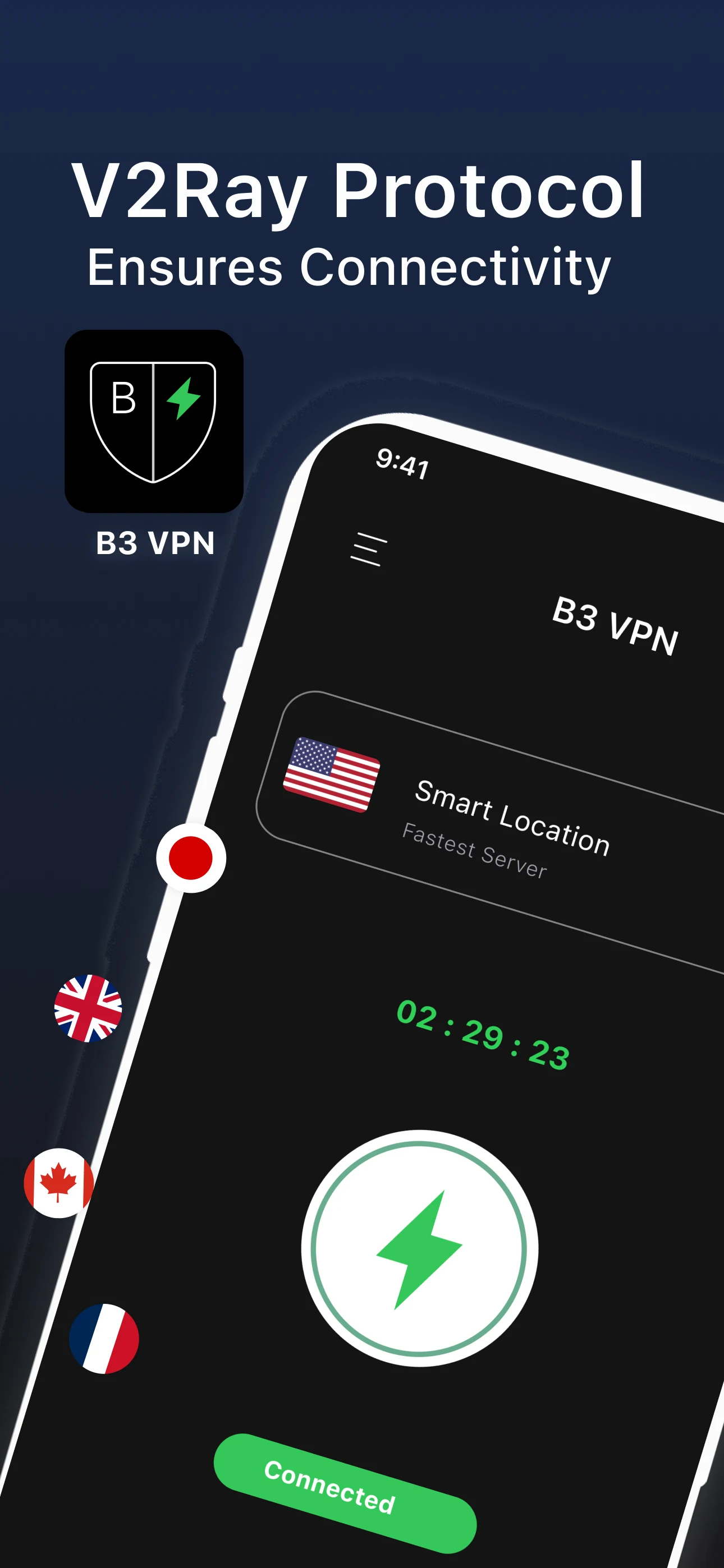 Download B3 VPN : Fast Secure V2ray VPN on PC with MEmu