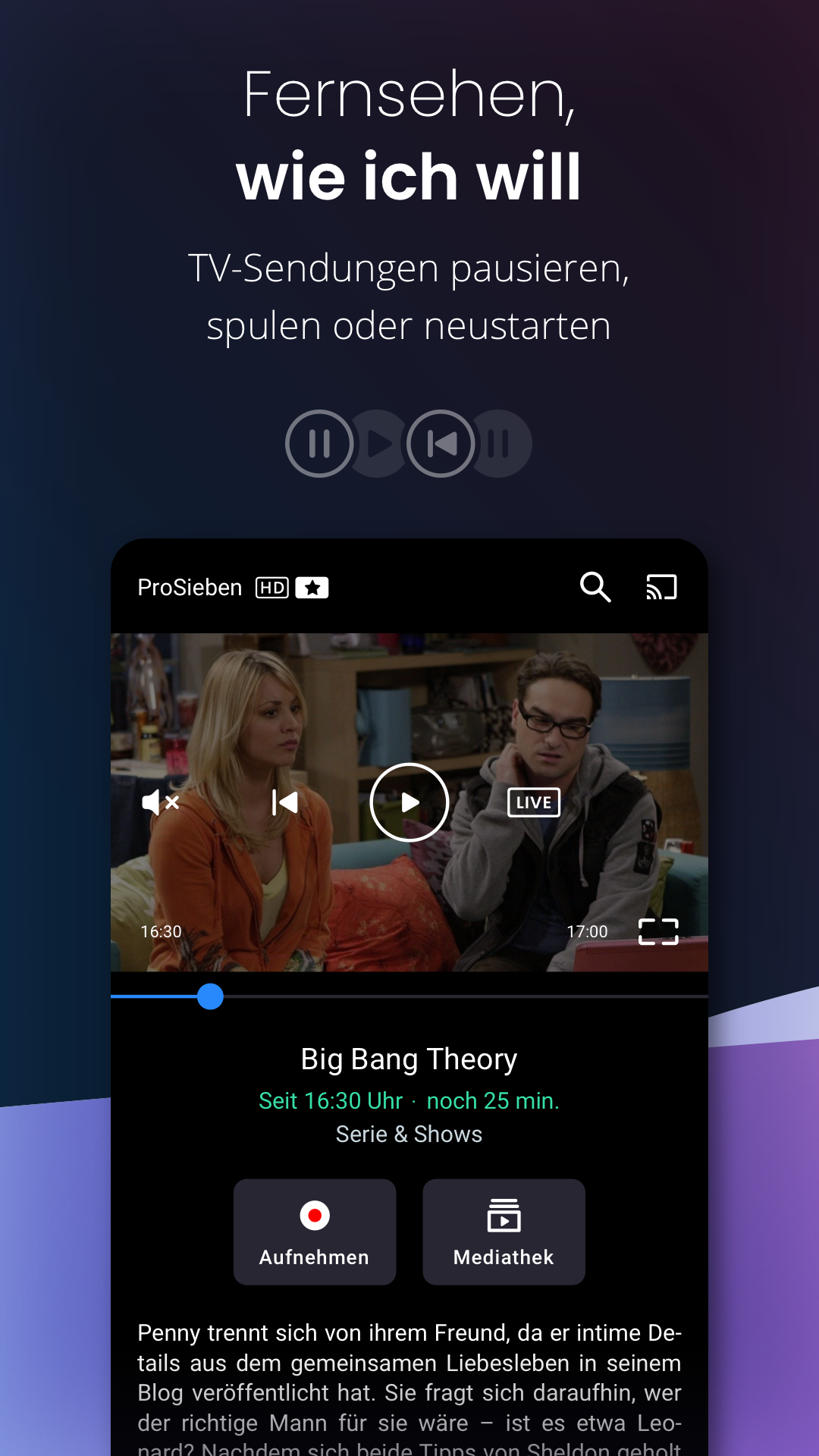 waipu.tv – Live TV-Streaming auf PC herunterladen mit MEmu