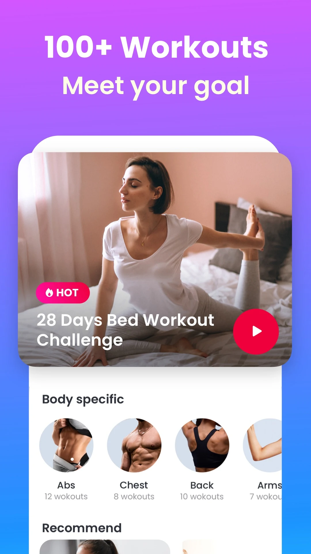 Download JustFit - Lazy Workout on PC with MEmu