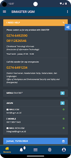 Unduh Simaster UGM di PC dengan MEmu