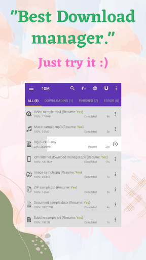 MEmu ile PC'de 1DM: Browser & Video Download indirin