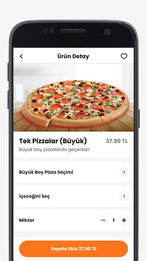 MEmu ile PC'de Little Caesars Pizza Türkiye indirin