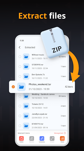 Muat turun Zip-Unzip-File Extractor di komputer dengan MEmu